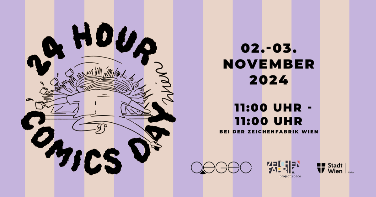 24h Comics-Day Wien 2024 - Zeichenfabrik Wien